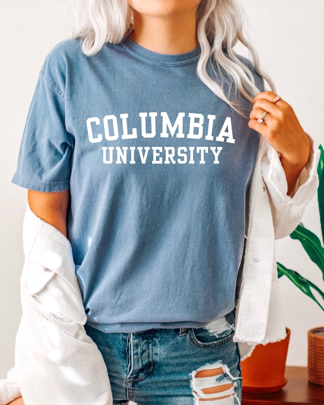 Comfort Colors Custom University T-shirt: College Student Gift - Etsy