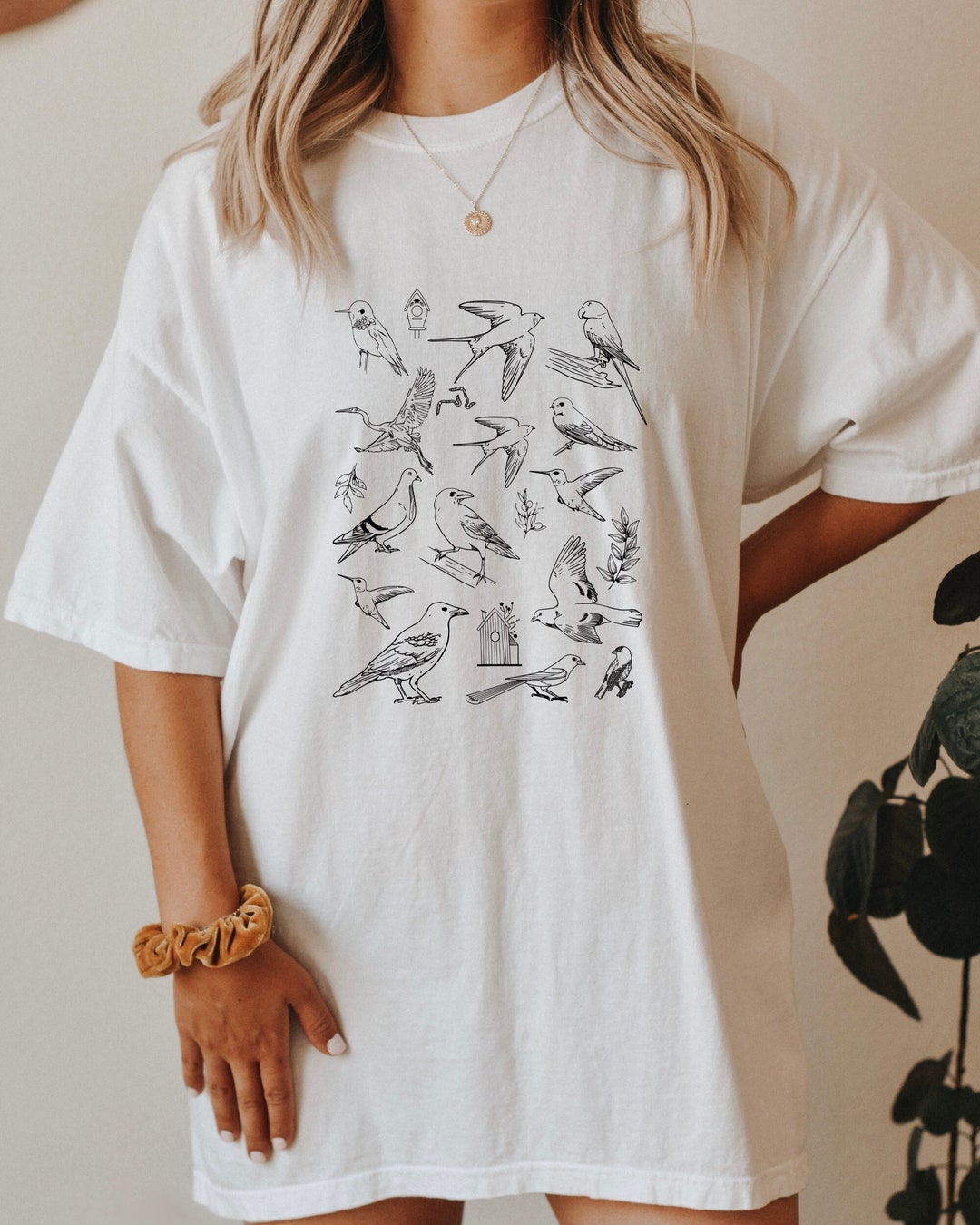Comfort Colors® Birds Shirt, Bird Lover Shirt, Free Bird Shirt, Orange ...