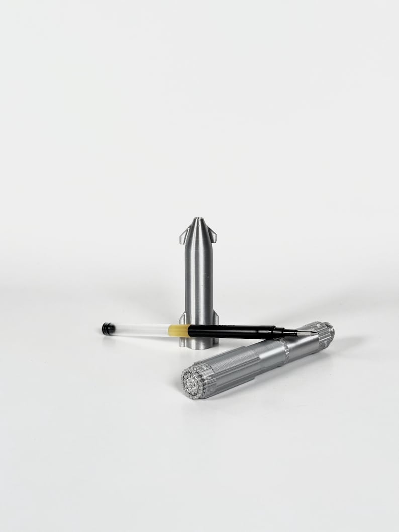 Spacex Starship Pen Holder | Modern Desk Decoration | Space and Tech ...