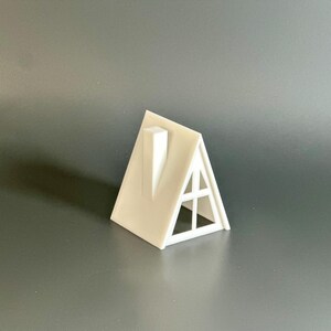 A-frame Tea Light Houses – Modern Winter Decor - Etsy