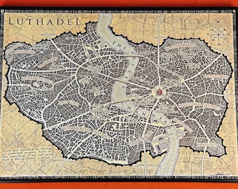 Mistborn Map - Etsy Australia