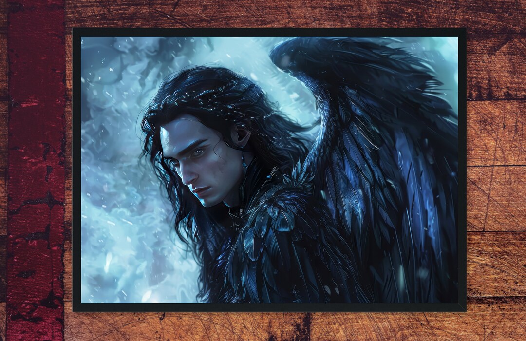 Azriel, High Quality Poster Inspired by ACOTAR Written by Sarah J Maas ...