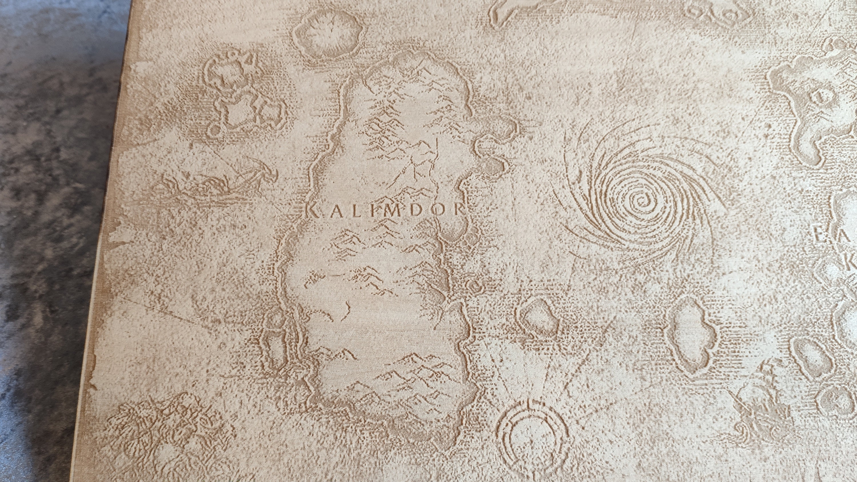 Laser Engraved Map of Azeroth From World of Warcraft - WOTLK - Etsy