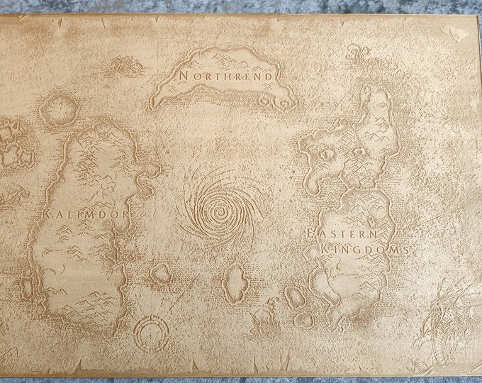 Ohio World of Warcraft Style Map - Etsy