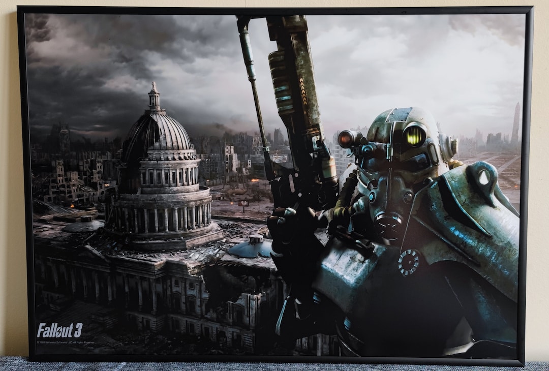 High Quality Poster From Fallout 3 - Etsy