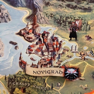 Northern Realms - the Witcher 3 Wild Hunt - High Quality Map - Etsy