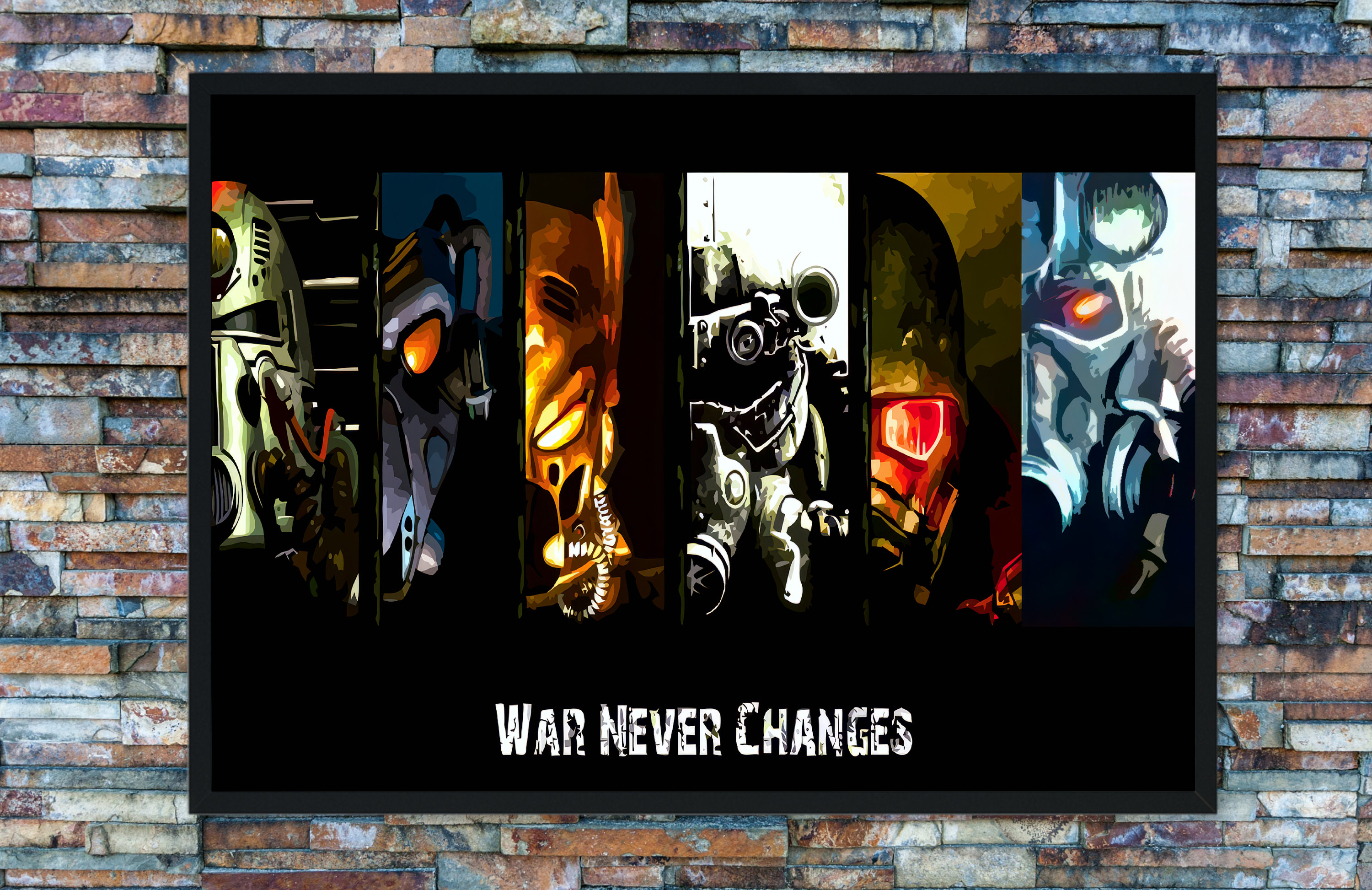 Fallout Game Series Collage Poster – Featuring Fallout, Fallout 2 ...