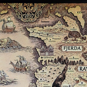 Grishaverse World Map – Inspired by Leigh Bardugo’s Grisha Universe - Etsy