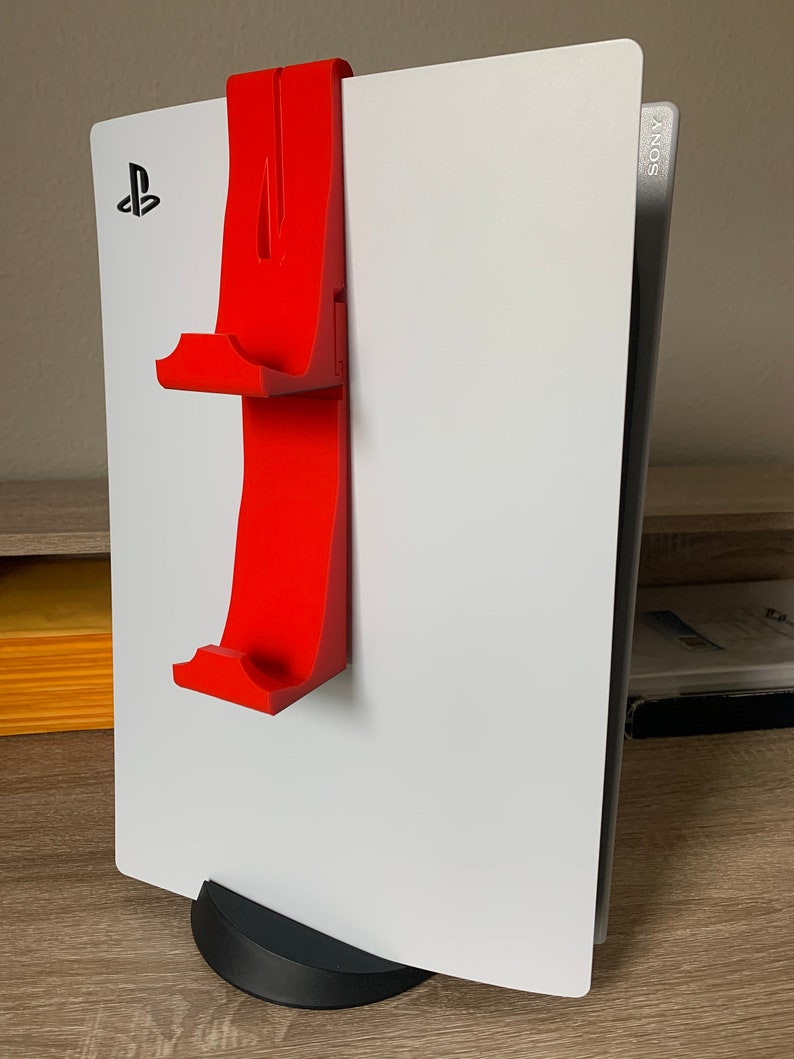 PS5 Mounted Controller Holder W/ Charging Wire Guide Two Controllers Multicolor 3D Printed - Etsy