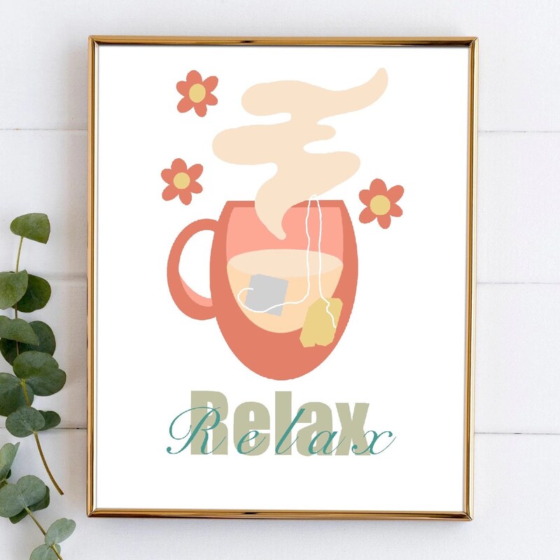 Tea Poster - Etsy