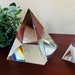 Clear Crystal Pyramid Paperweight, Gift, Blank or Pesonalization ...