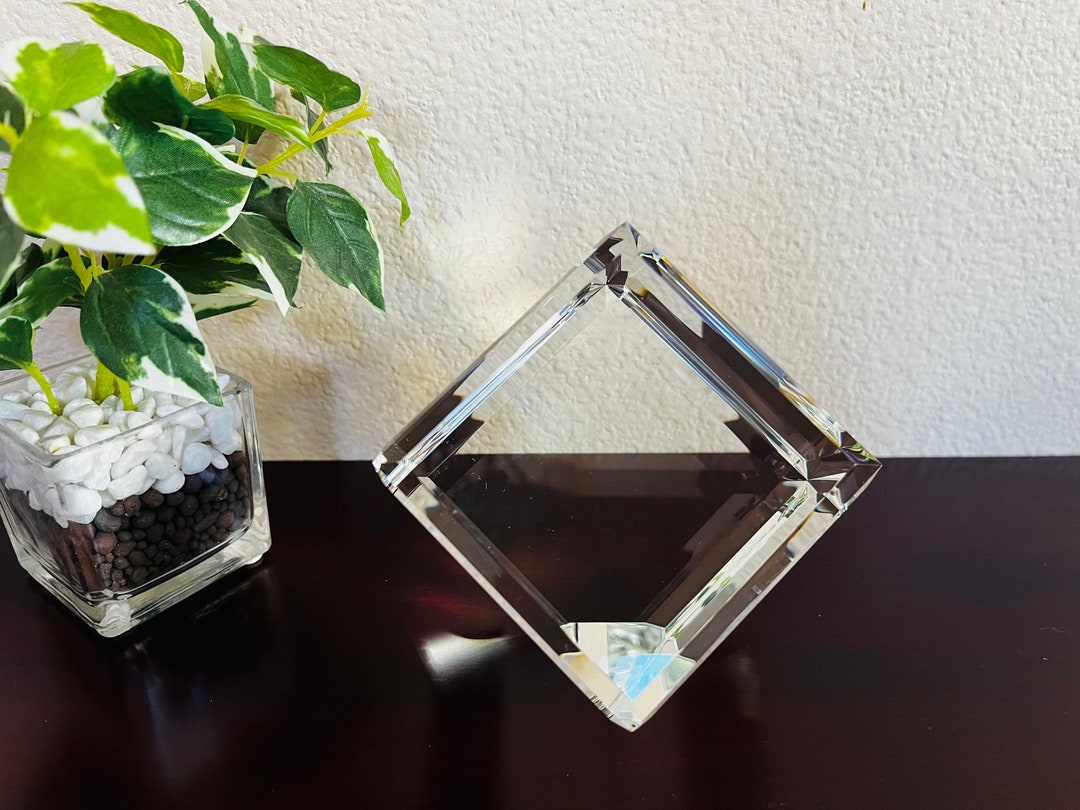 Crystal Corner Standing Cubes, 5 Sizes Available, Blank or Engraved ...