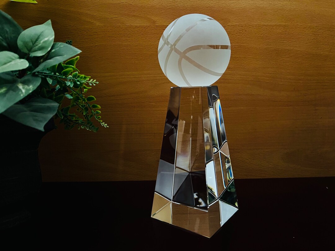 Crystal Basketball Gift, Award, Free Personalized Engraving, 3 Sizes ...