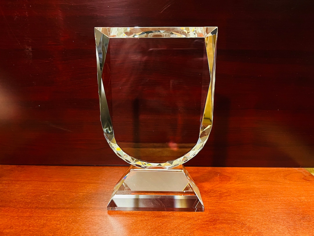 Crystal Trophy Cup. Free Personalized Engraving, Ideal Gift, Trophy or ...