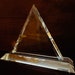 Classic Crystal Triangle Summit Award, Free Engraving, Ideal for Gift ...