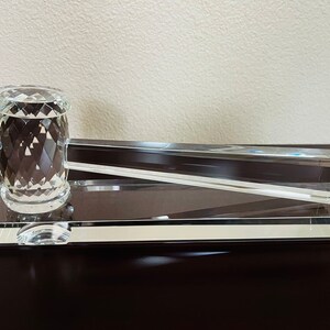 Crystal Gavel Award With Base, Blank or Engraved, Perfect Gift or Award ...