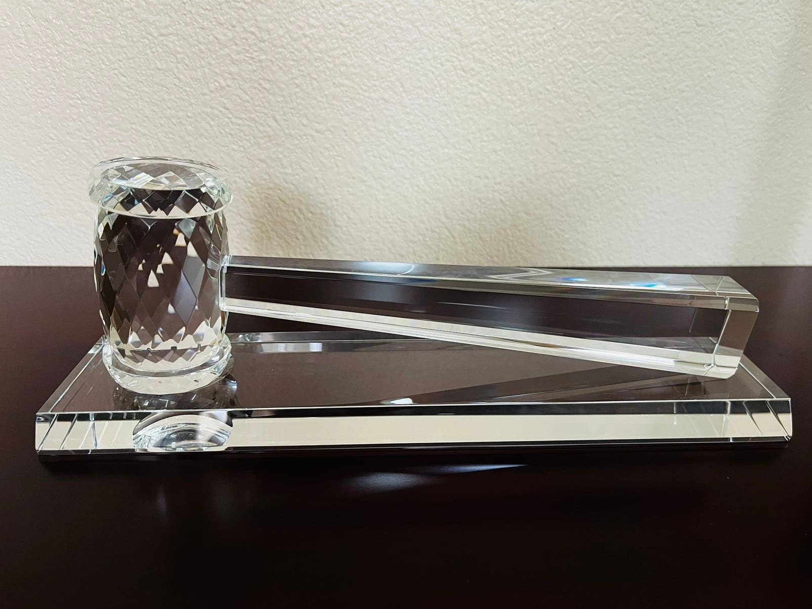 Crystal Gavel Award With Base, Blank or Engraved, Perfect Gift or Award ...