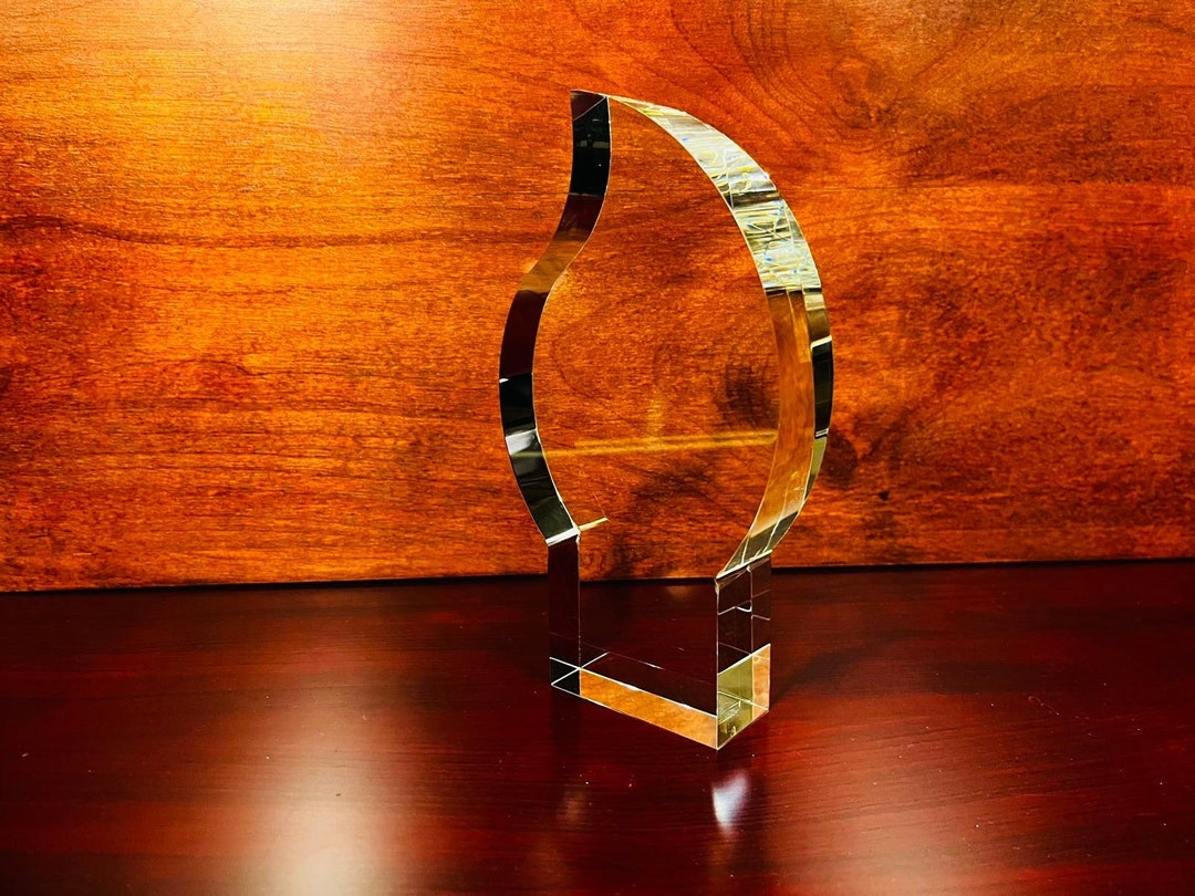Crystal Torch Award, Free Engraving, Ideal Gift or Corporate Award ...