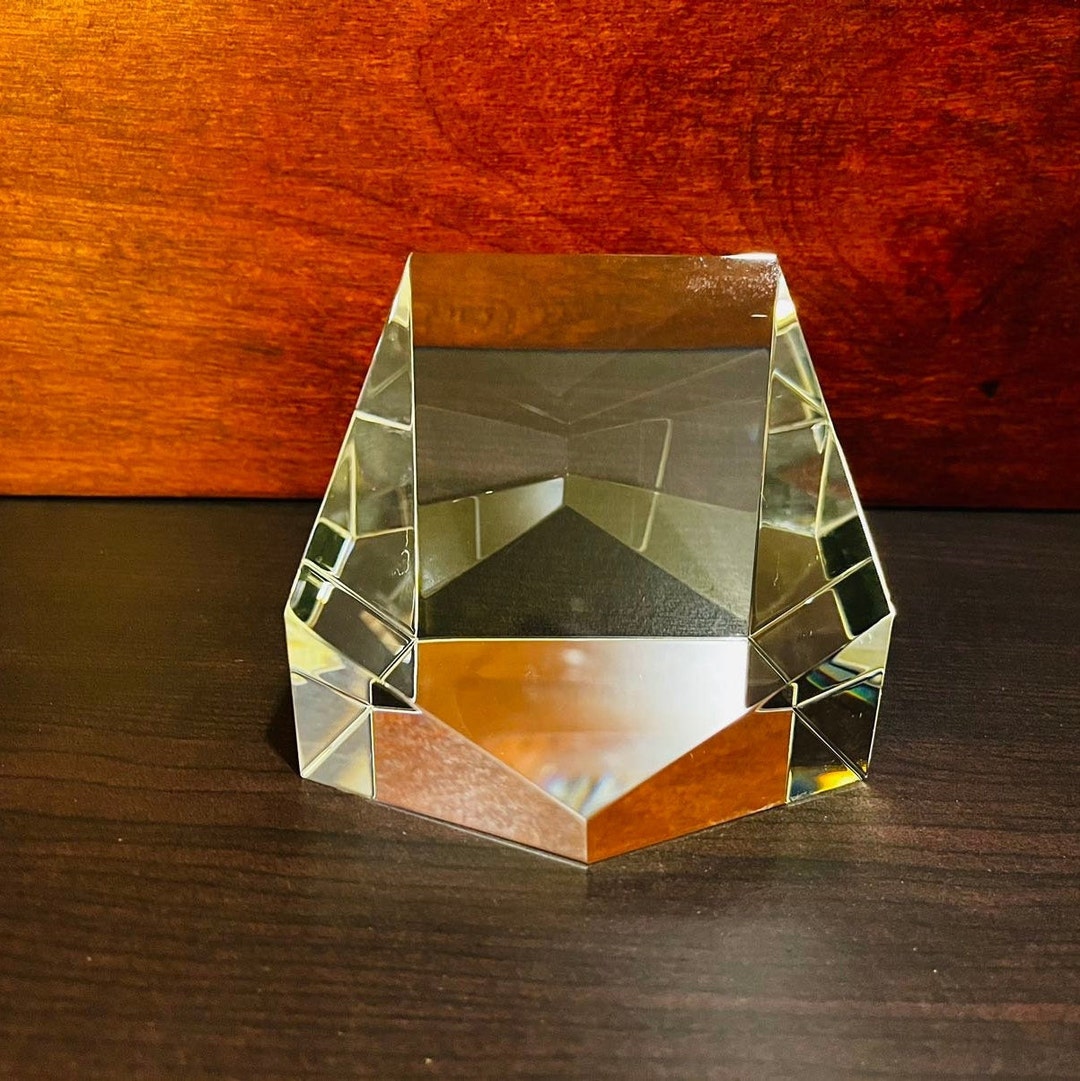 Crystal Pentagon Award, Free Engraving, Ideal Gift, Trophy or Award ...
