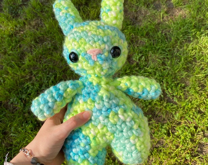 Alien Bunny Crochet Plush Toy, Amigurumi - Etsy