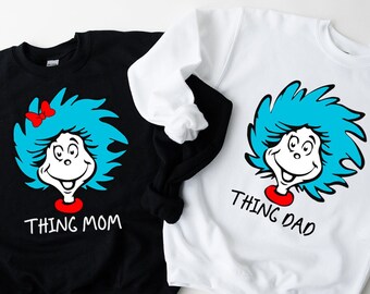 Thing 1 Hoodie - Etsy