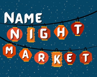 Asian Night Market - Etsy