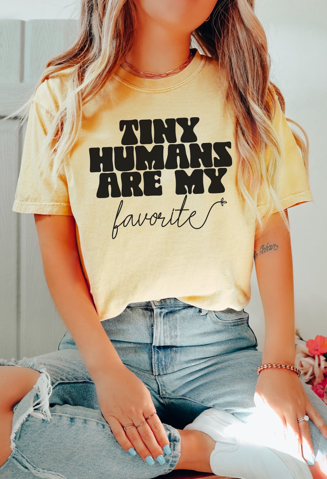 Tiny Humans Shirt Childcare Worker Shirt Infant Teacher Tshirt Infant ...