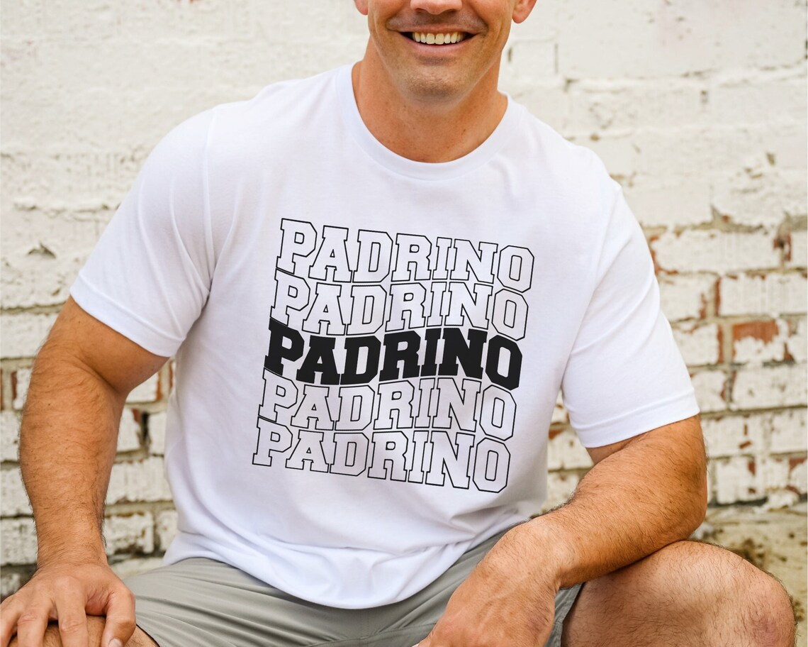 Padrino Shirt, Padrinos Spanish Proposal Gift for Godfather, Nino ...