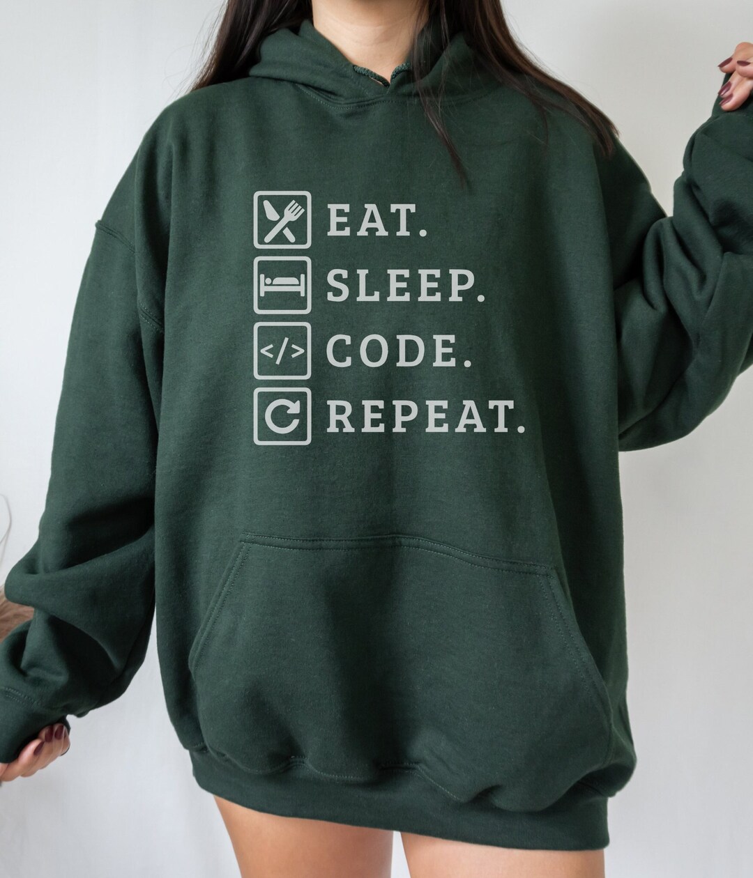 Funny Computer Programmer Hoodie, Computer Coder Sweatshirt Coworker ...