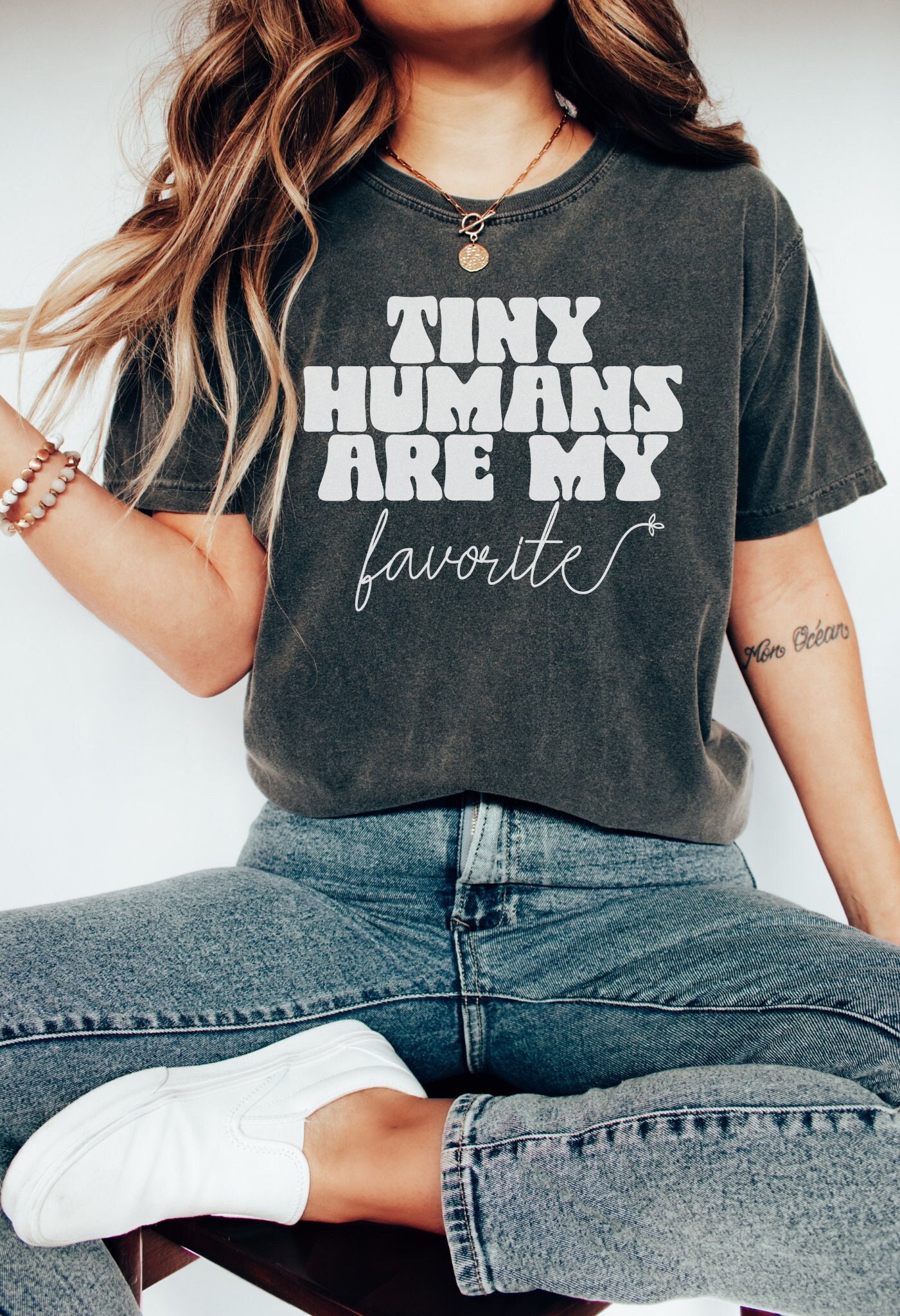 Tiny Humans Shirt Childcare Worker Shirt Infant Teacher Tshirt Infant ...
