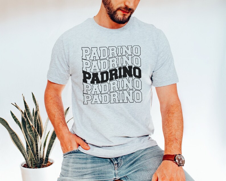 Padrino Shirt, Padrinos Spanish Proposal Gift for Godfather, Nino ...