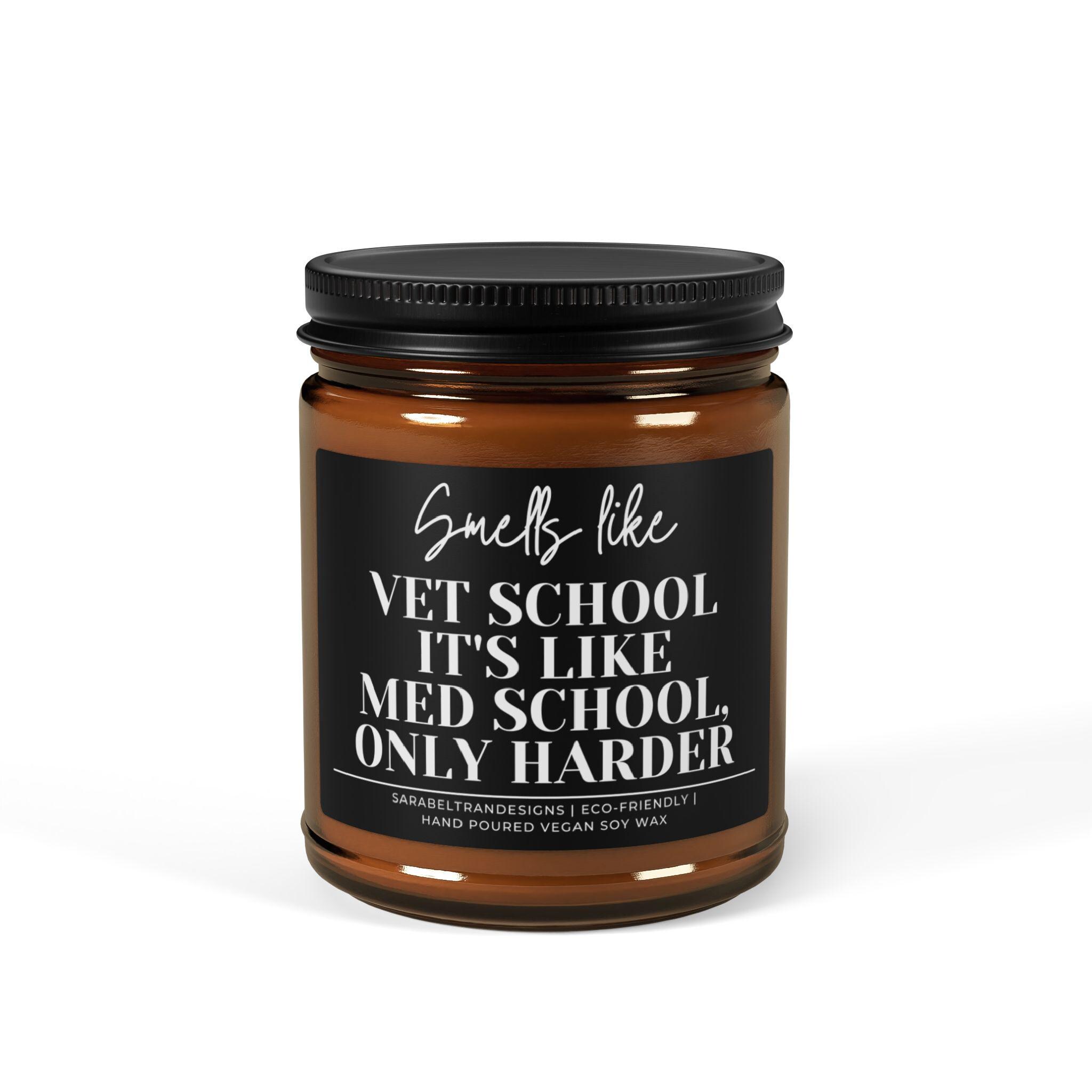 Funny Veterinarian Student Soy Wax Candle, Future Vet Tech Nurse Joke ...
