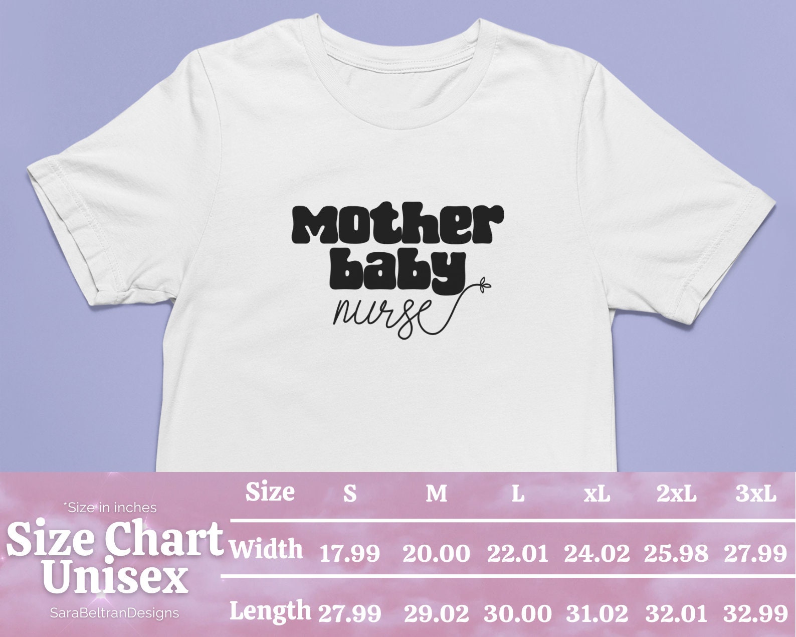 Mother Baby Nurse Shirt Postpartum Maternity Nurse Shirt NICU Nurse ...