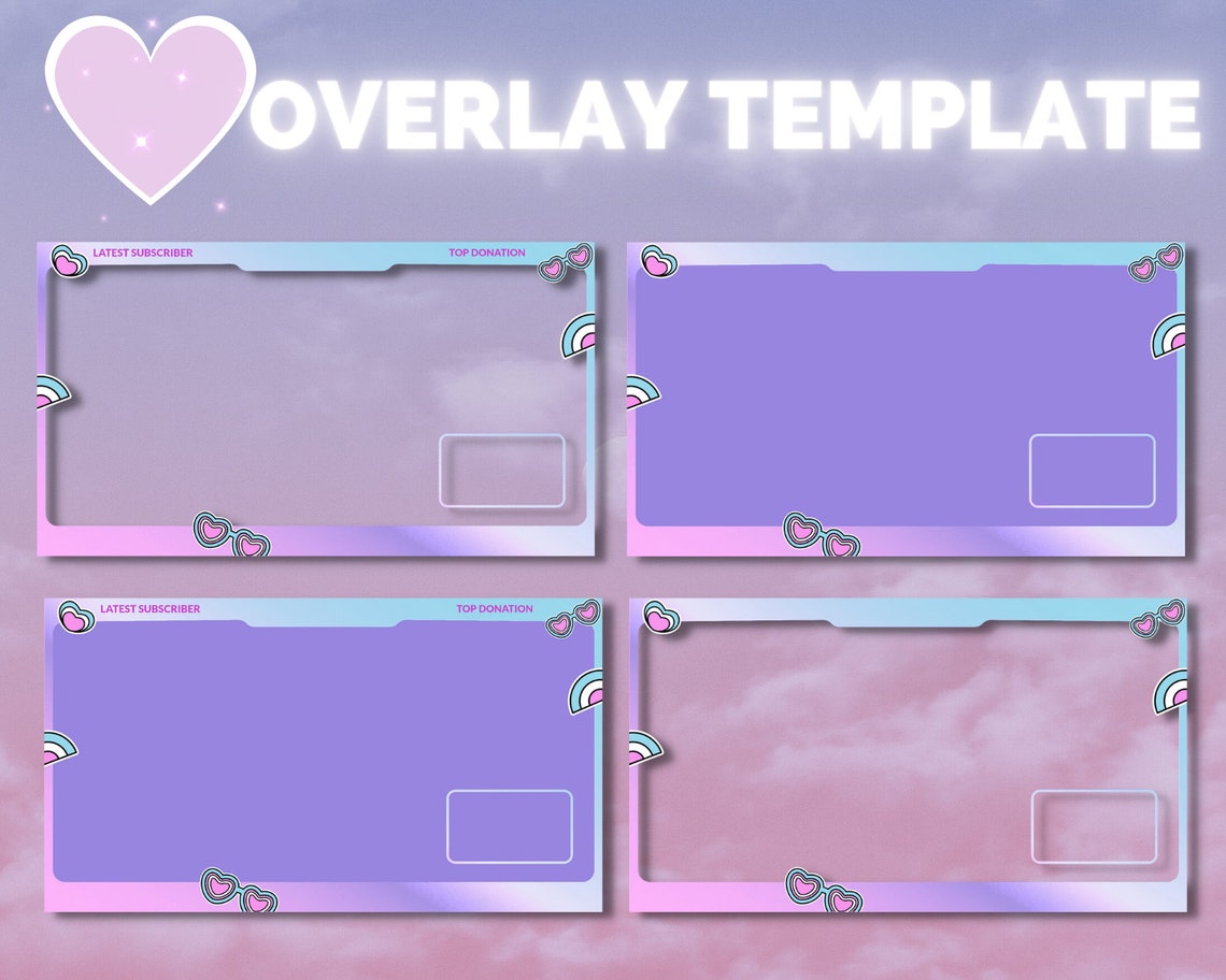 Animated Stream Package Pastel LGBTQ 3x Animated - Etsy
