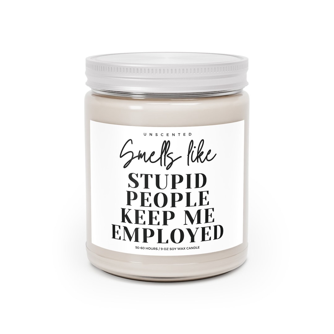 Funny Correctional Officer Soy Wax Candle – Gag Gift for Law ...