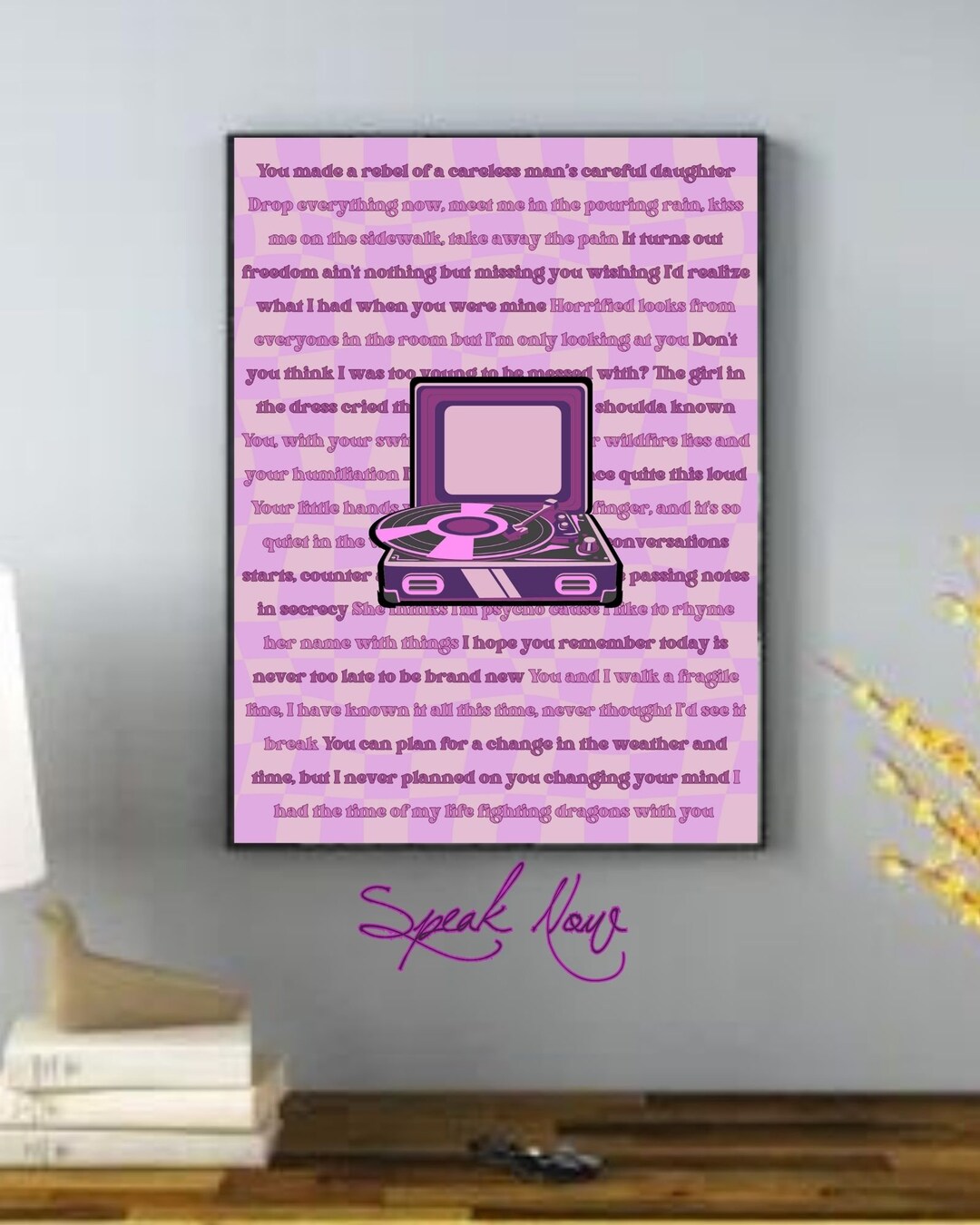 Taylor Swift Inspired Print Retro Vinyl Eras Posters Instant Download ...