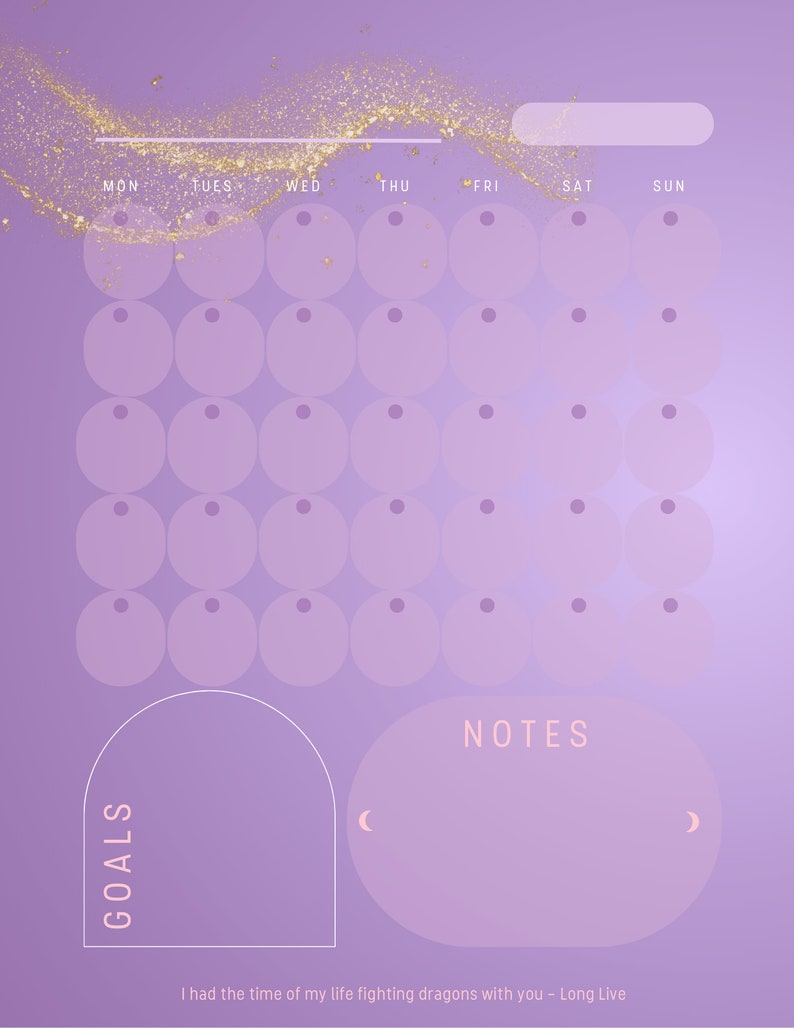 Taylor Swift Themed Monthly Planners - Etsy