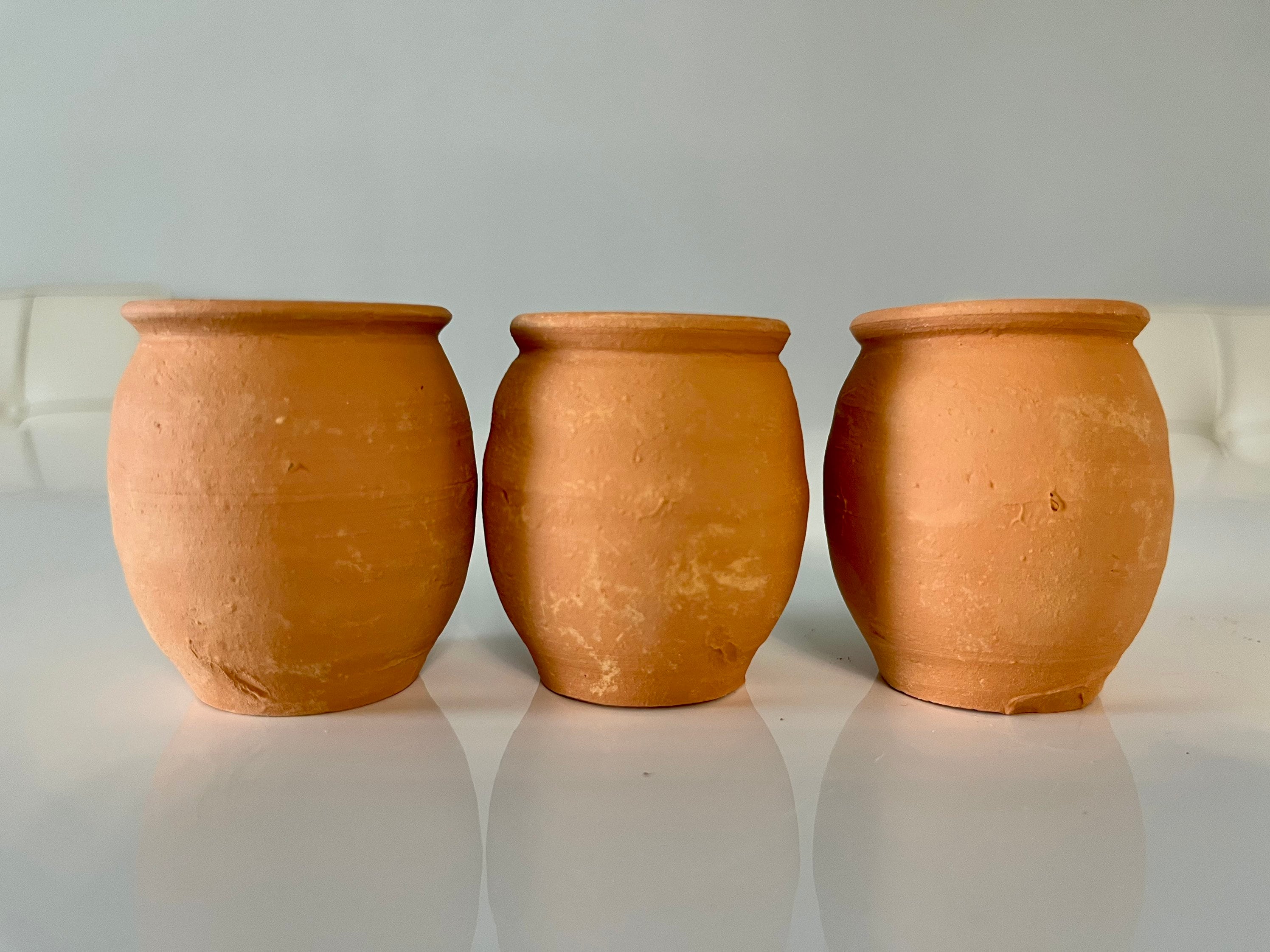 Mini Jarritos De Barro