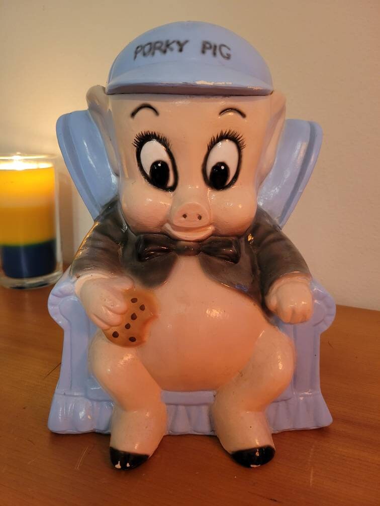 Warner Brothers/duncan 1975 Vintage Porky Pig Bank - Etsy