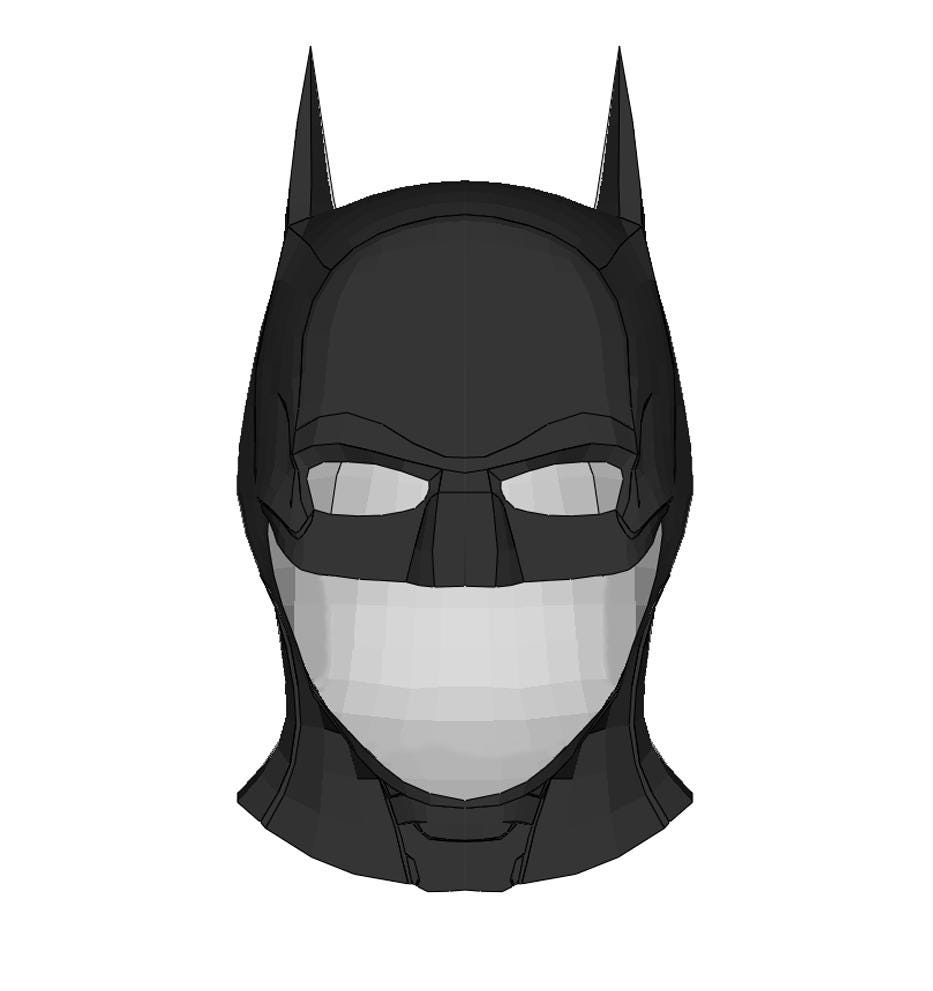 The Bat (2022) Armor Cosplay EVA FOAM Pepakura File Templates DIY ...
