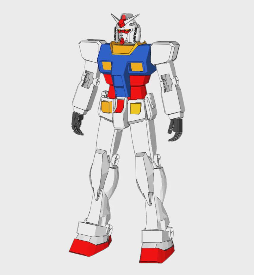 RX-78-2 Gundam Cosplay Full EVA Foam Pepakura File Templates DIY - Etsy