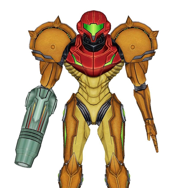 Metroid Samus Armor Cosplay EVA FOAM Pepakura File Templates DIY - Etsy