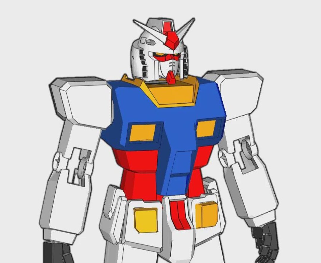 RX-78-2 Gundam Cosplay Full EVA Foam Pepakura File Templates DIY - Etsy