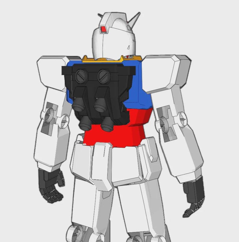 RX-78-2 Gundam Cosplay Full EVA Foam Pepakura File Templates DIY - Etsy