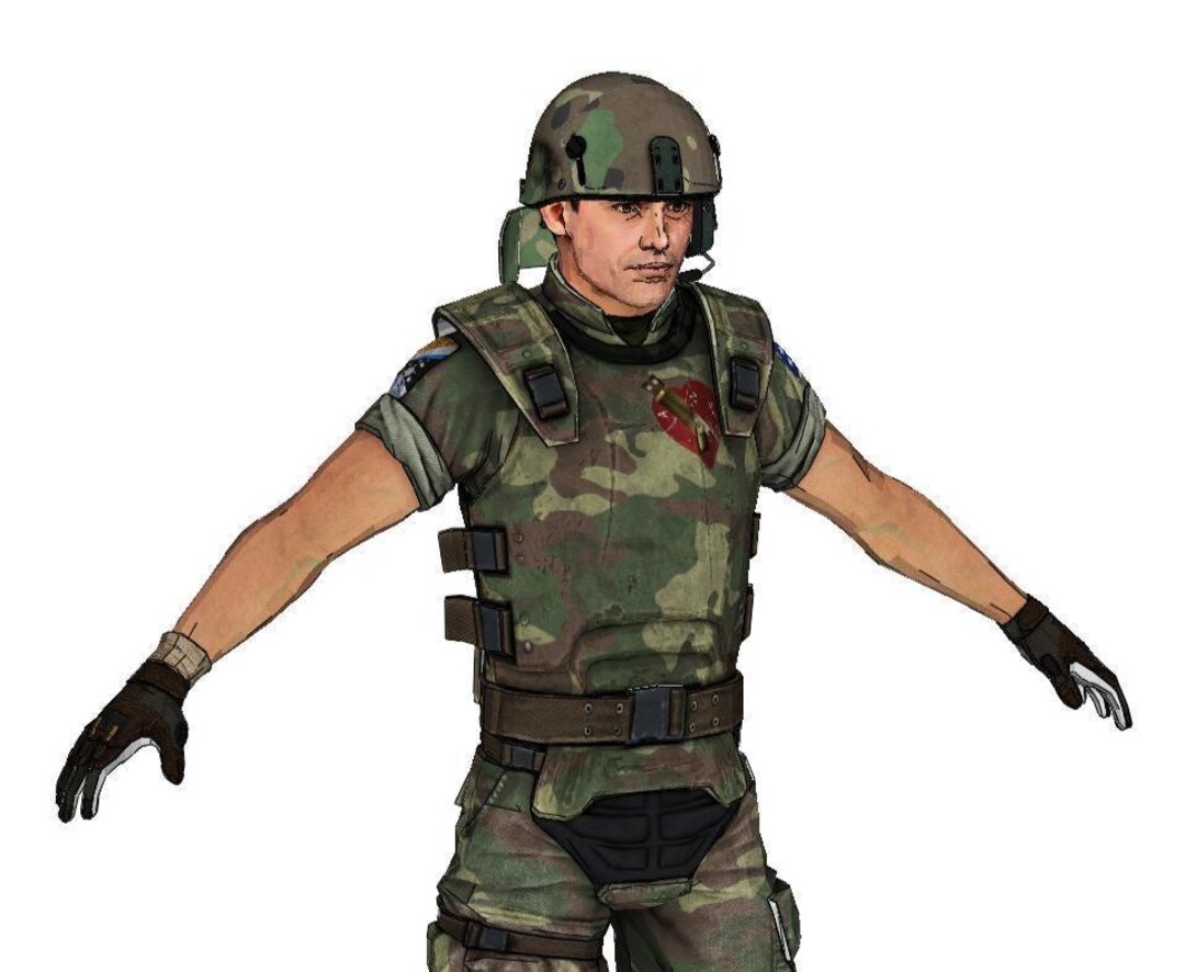 Aliens Colonial Marines Armor Cosplay EVA Foam Pepakura File Templates ...