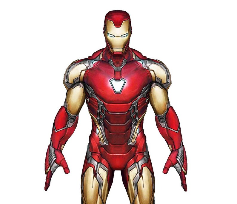 Iron Man Mark 85 Armor Cosplay EVA Foam Pepakura File Templates ...