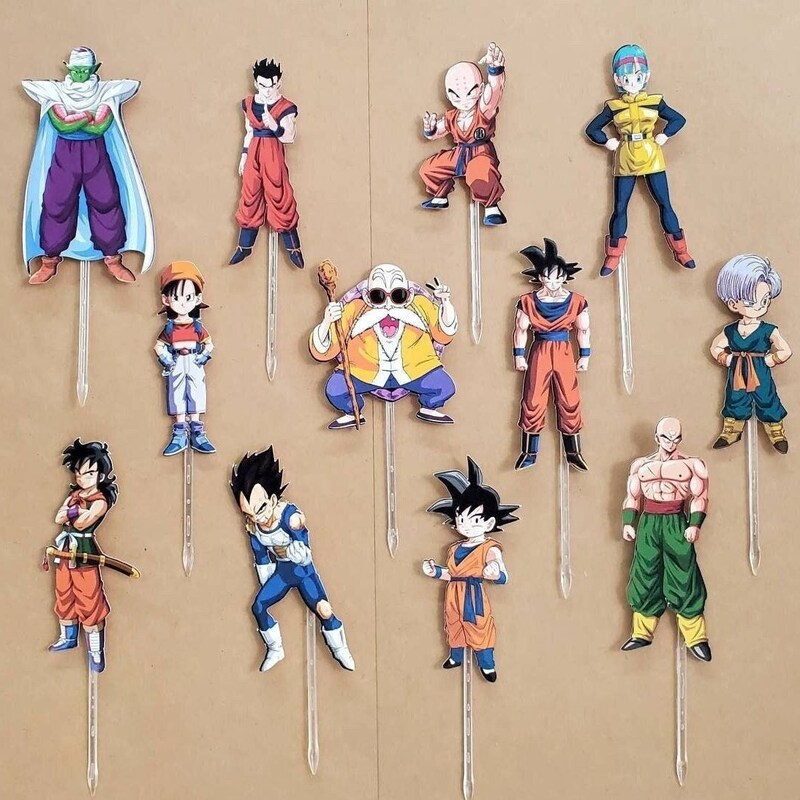 Dragon Ball Z Cake Topper - Etsy