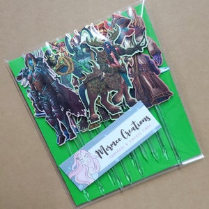WOW Warcraft Gamer Cupcake Toppers - Etsy