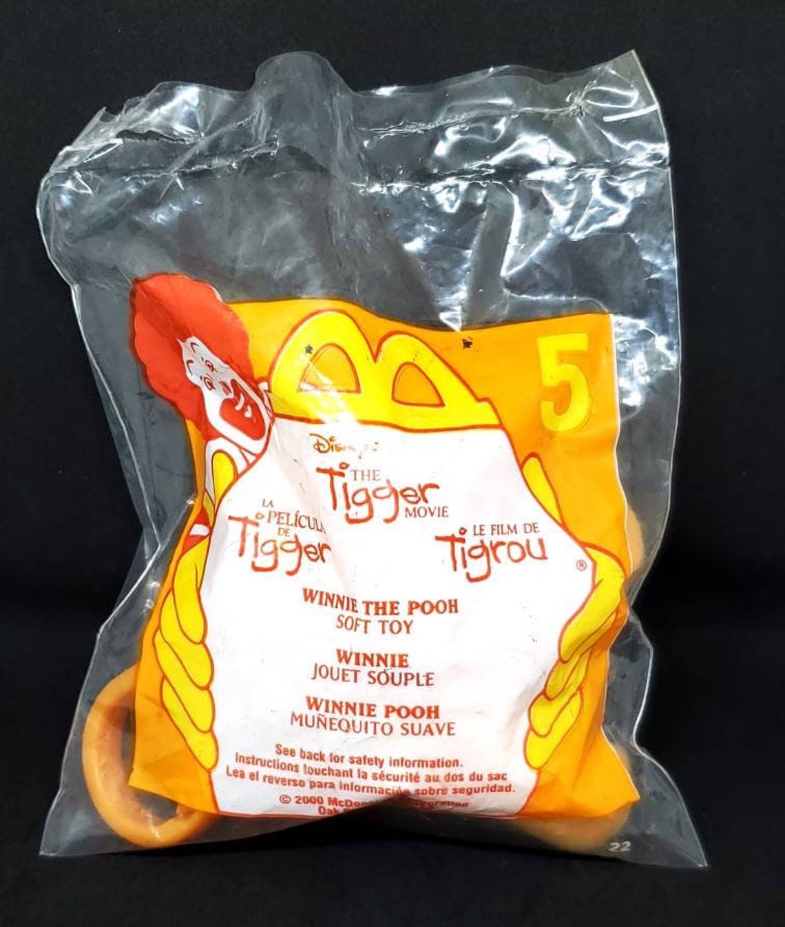 Winnie the Pooh 5 the Tigger Movie Mcdonald's Happy Meal - Etsy