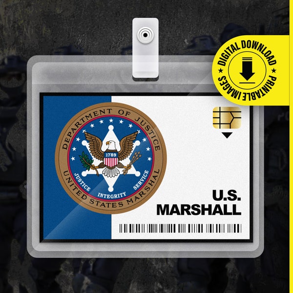 Us Marshal Badge - Etsy